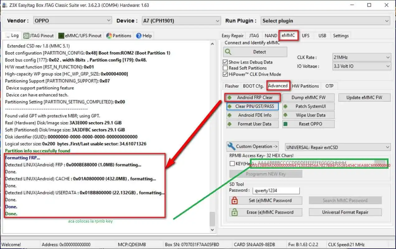 A135M/F BINARIO 3 RECUPERAR IMEI PERDIDOS DESPUES DE HACER FFU