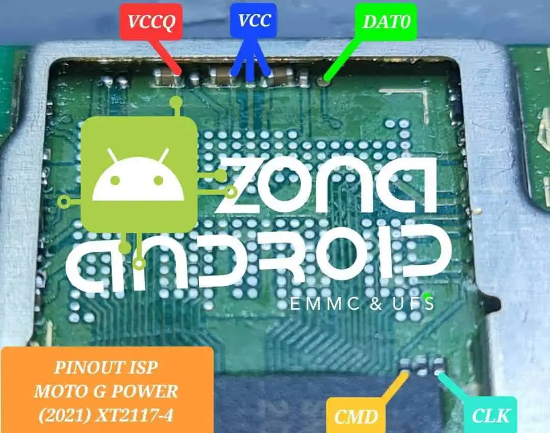 MOTOROLA G POWER XT2117-4 ISP